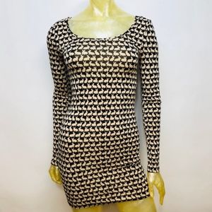 H&M | Dresses | Hm Bunny Rabbit Bodycon Dress Sz 4 | Poshmark